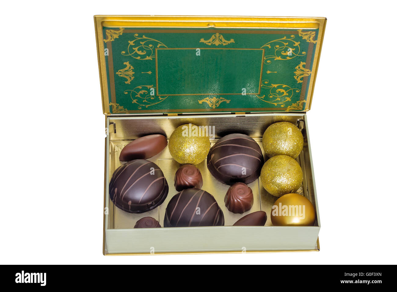Green Box Of Chocolates Stock Photos & Green Box Of Chocolates Stock ...