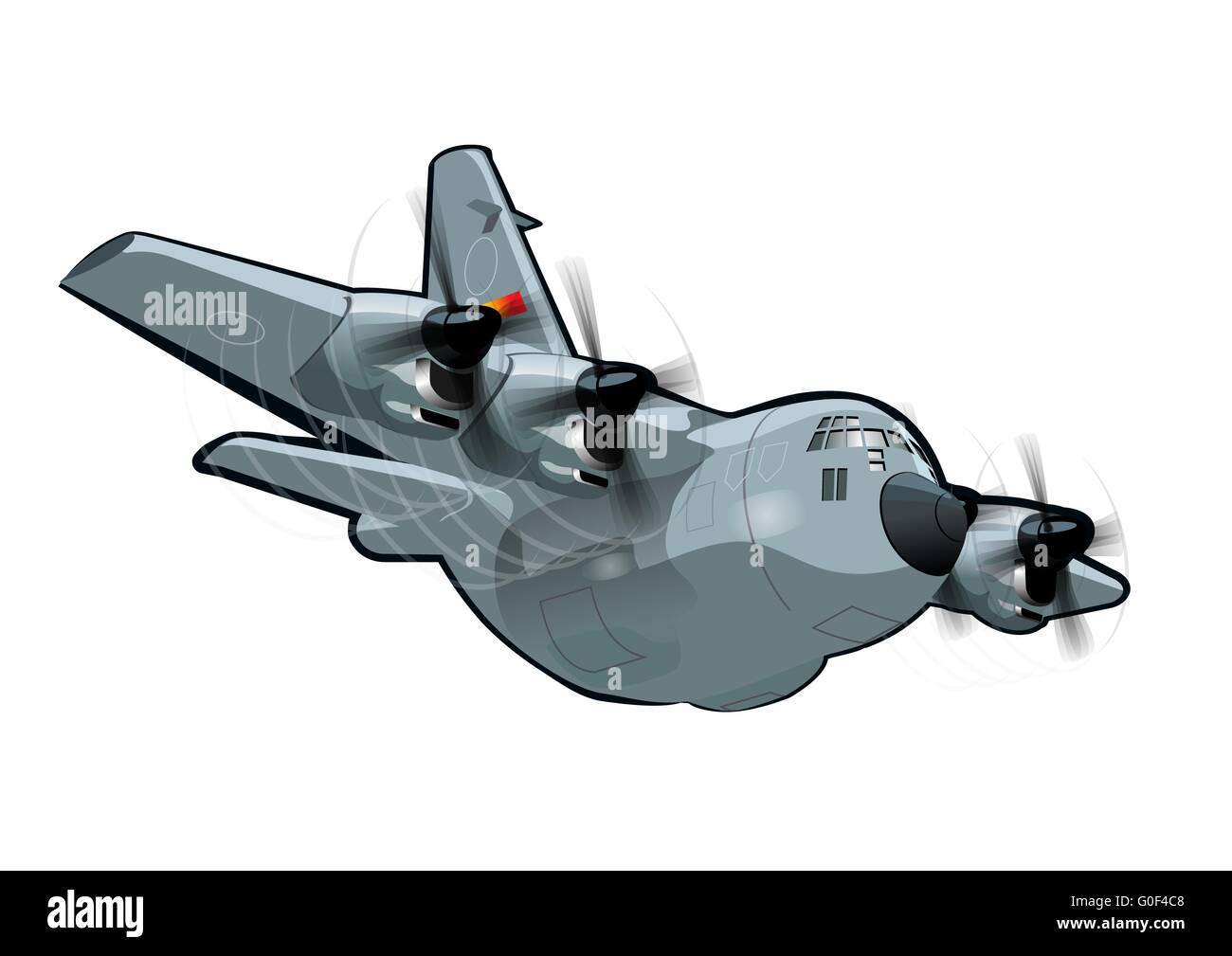 Military Aircraft Cartoon