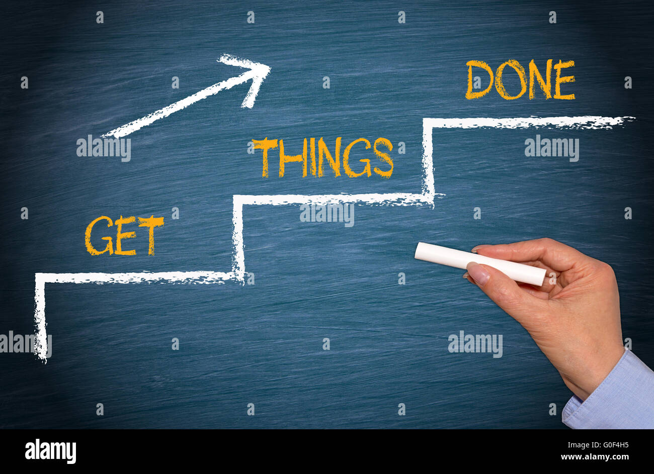 Getting things done hi-res stock photography and images - Alamy