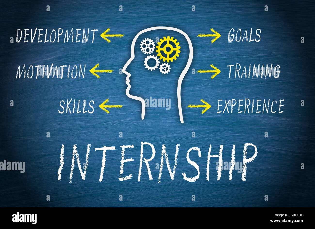 Internship Business Concept Stock Photo - Alamy