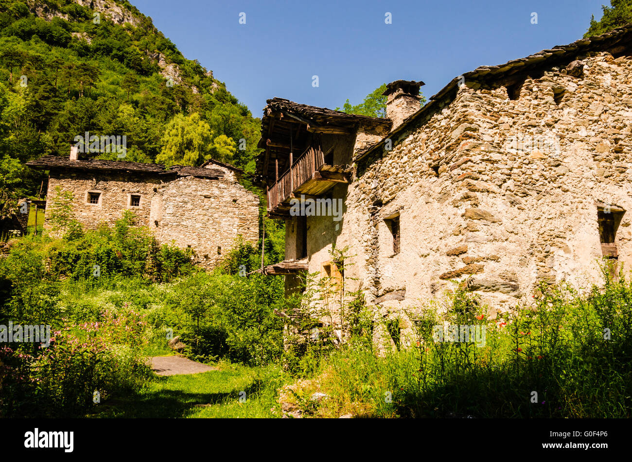 Italian alps abandoned hi-res stock photography and images - Alamy