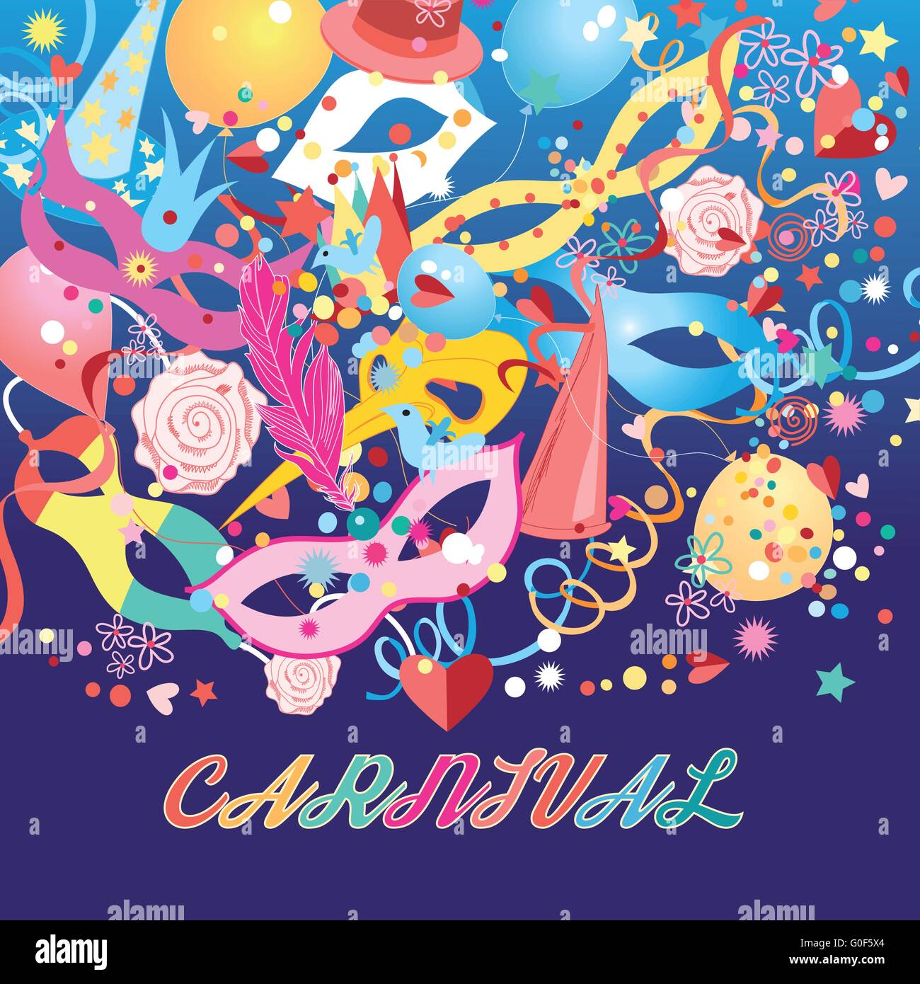 colorful carnival background Stock Vector Image & Art - Alamy