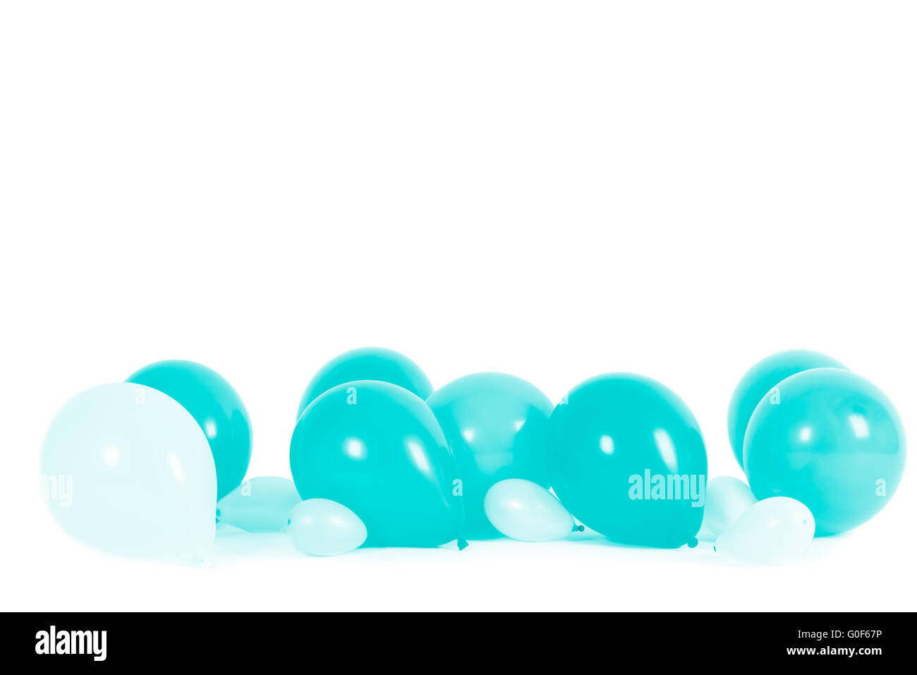 Colourful balloons isolated Stock Photo - Alamy