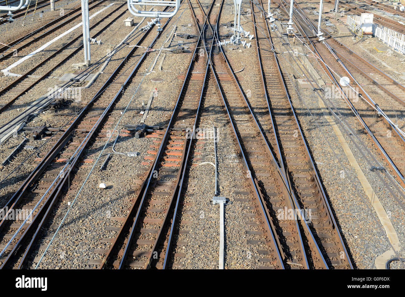 Japan traintracks hi-res stock photography and images - Alamy