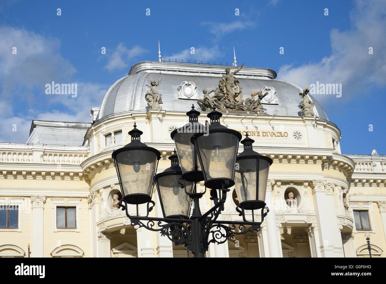 Old Slovakian National theatre Stock Photo - Alamy