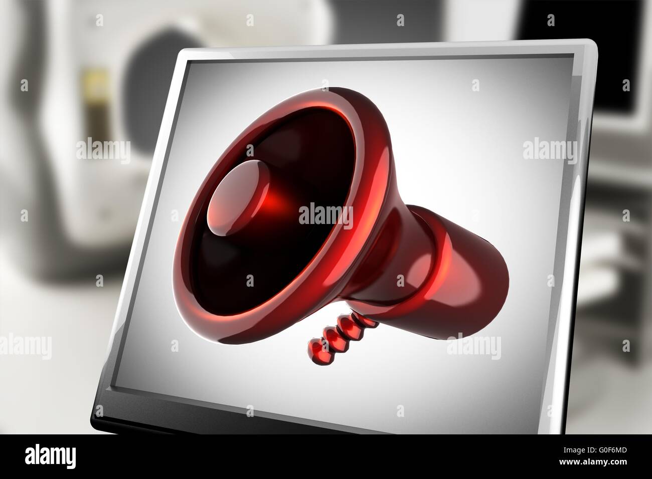 Cartoon voice hi-res stock photography and images - Alamy