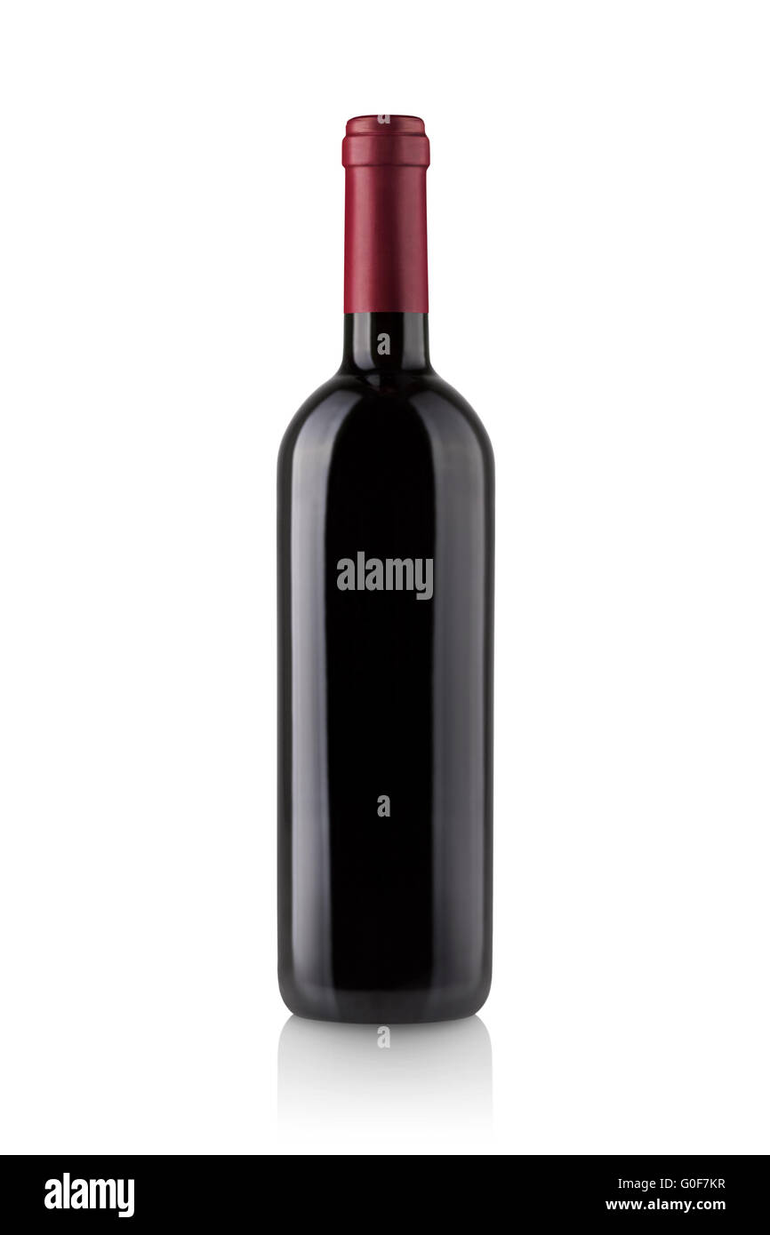 red wine bottle Stock Photo - Alamy