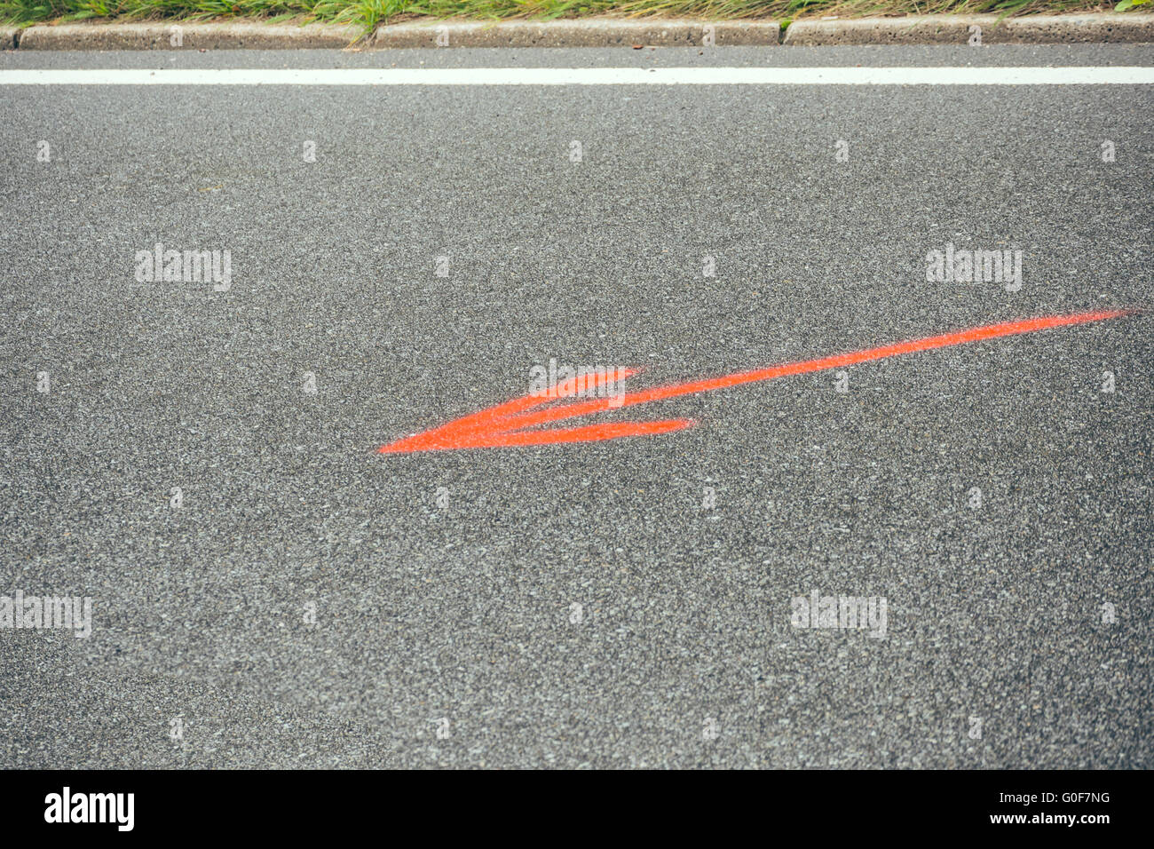 Directional Arrow On Ground High Resolution Stock Photography and ...