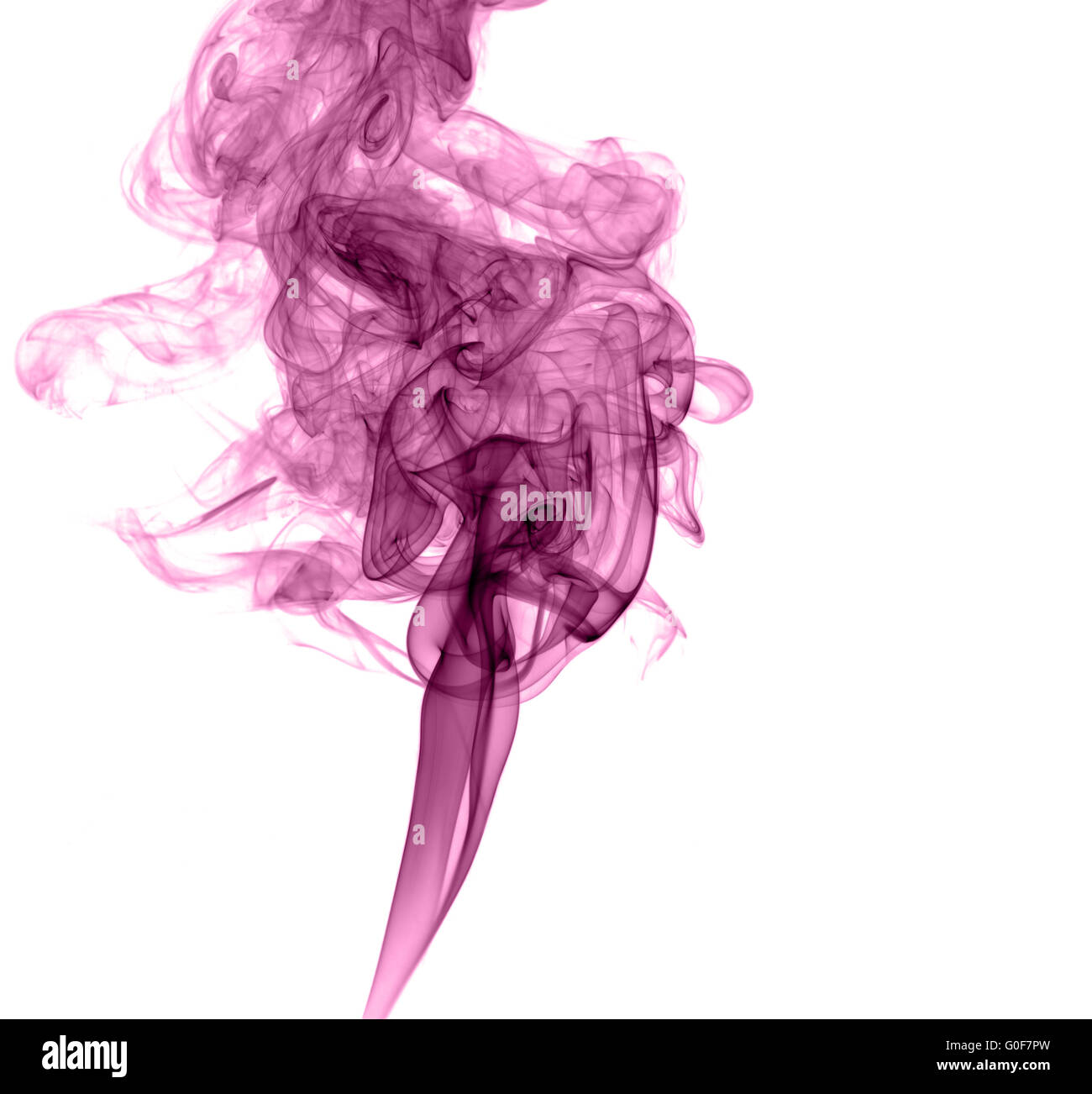 Abstract colored smoke on a light background Stock Photo - Alamy