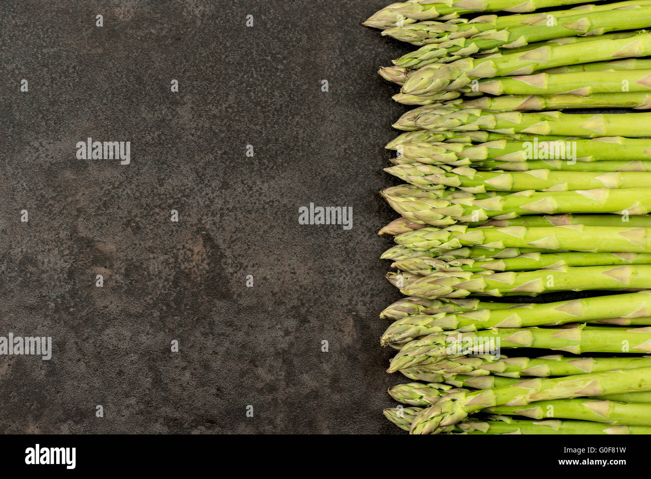 Asparagus on table hi-res stock photography and images - Alamy