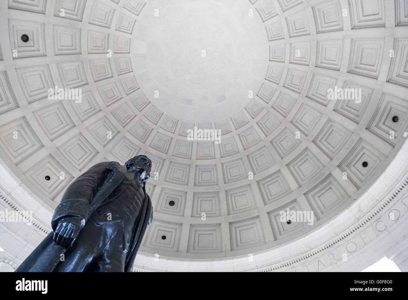 Jefferson memorial ceiling hi-res stock photography and images - Alamy