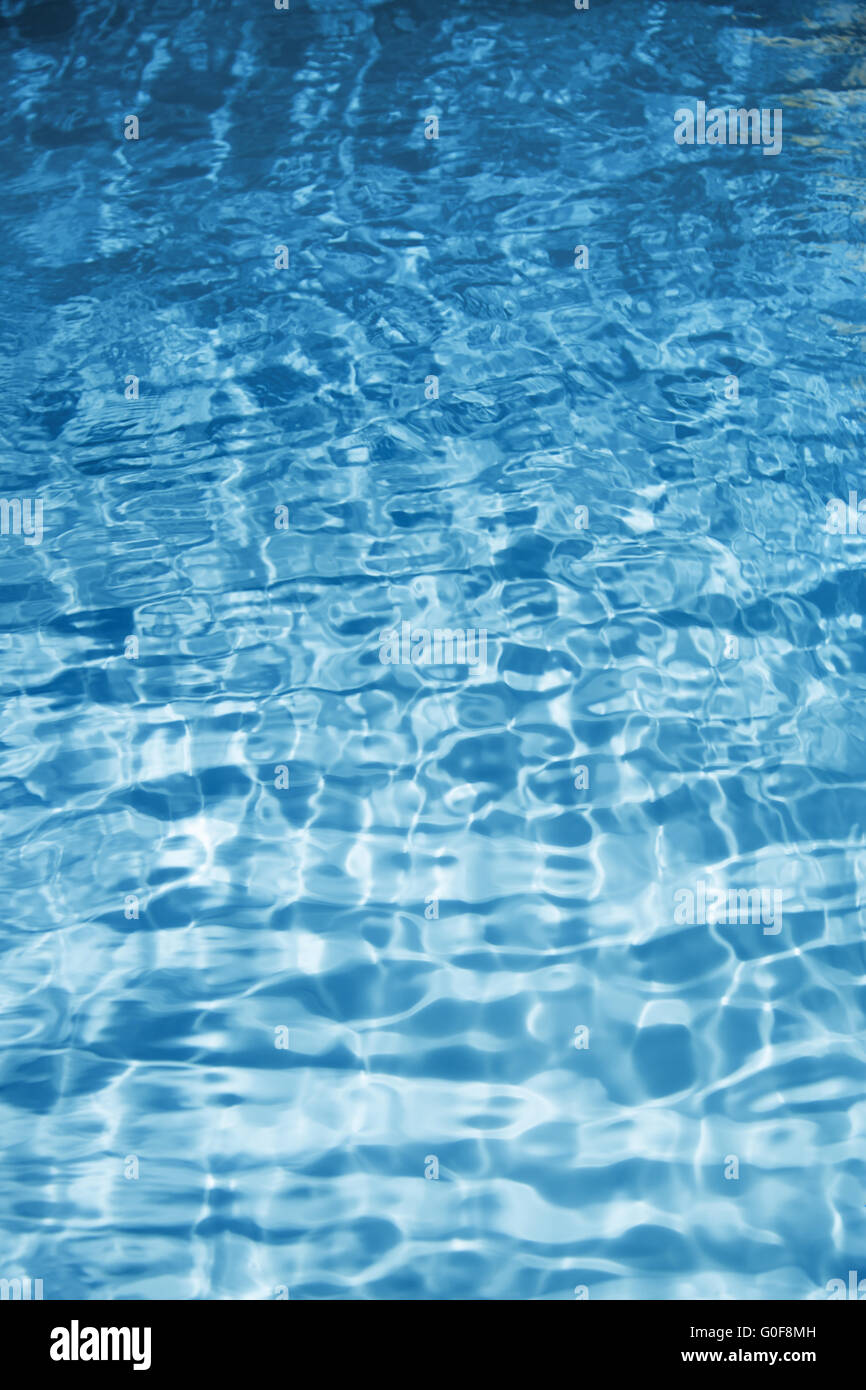 Texture of blue water Stock Photo - Alamy