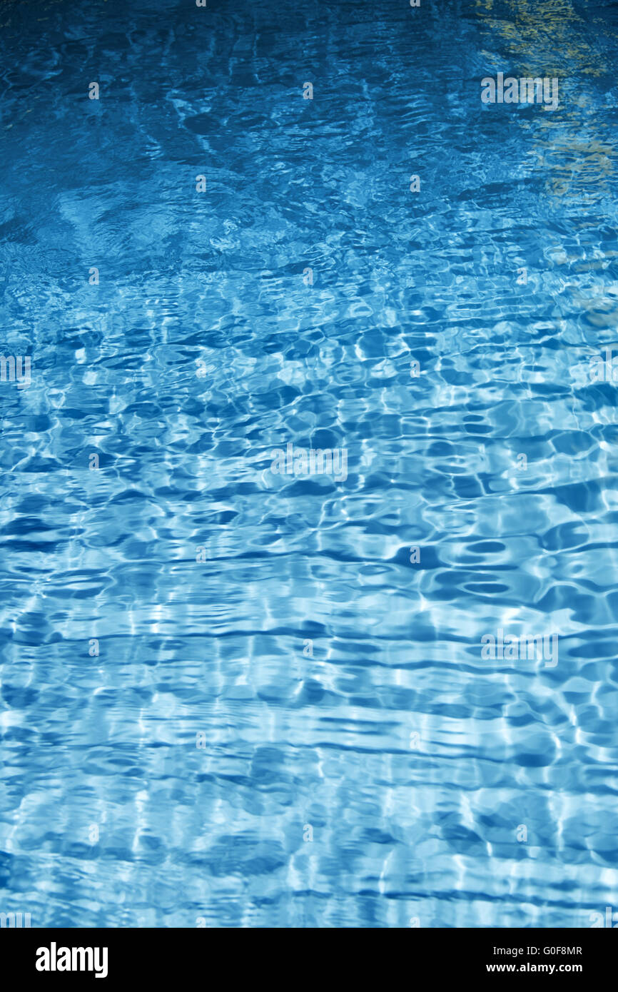 Texture of blue water Stock Photo - Alamy