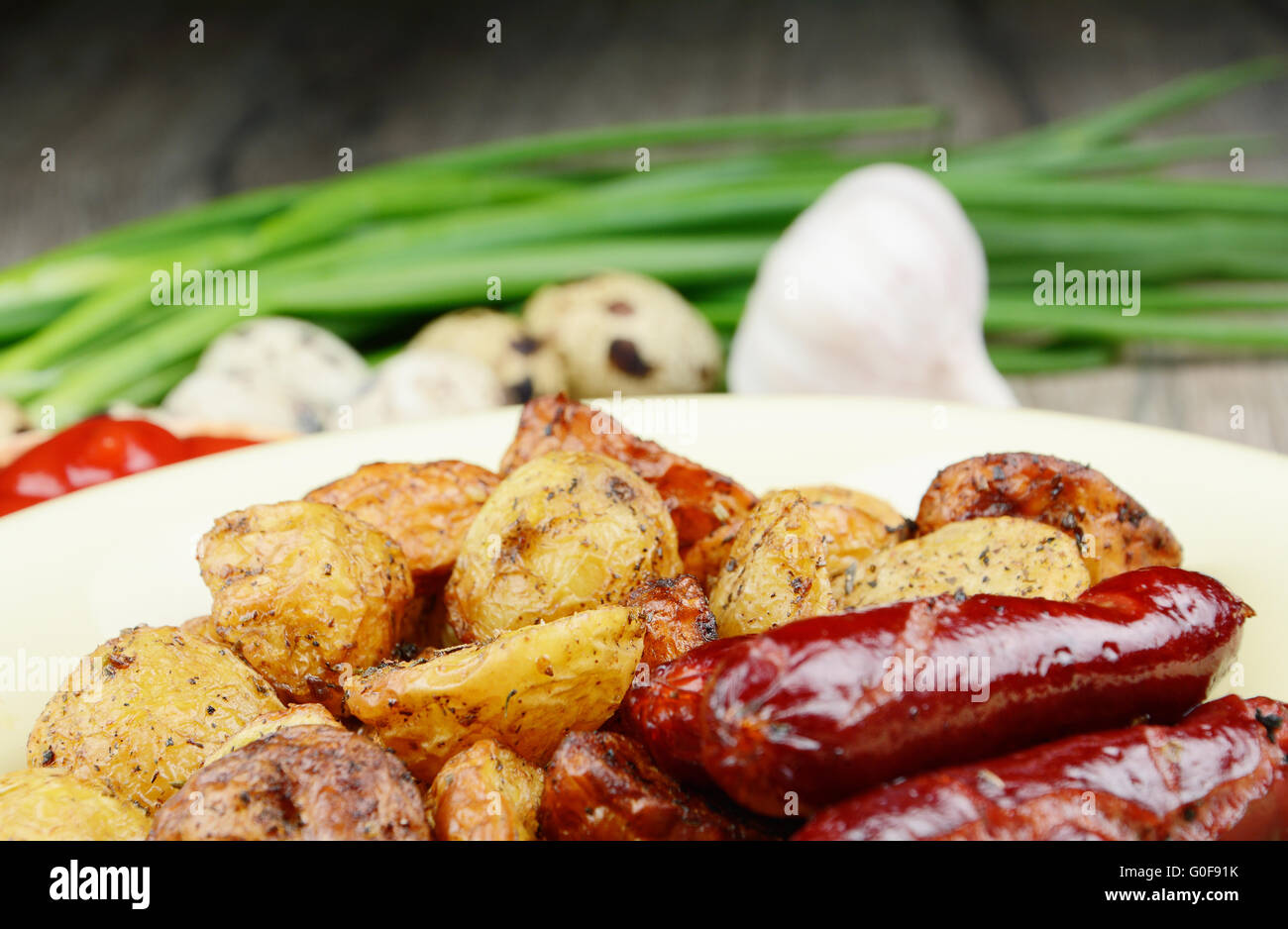New roasted baked potato Stock Photo - Alamy