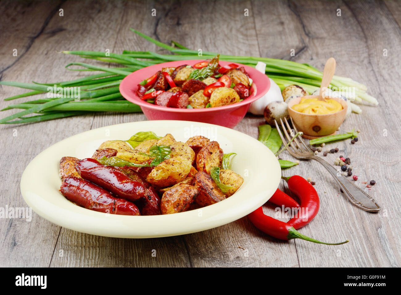 New roasted baked potato Stock Photo - Alamy