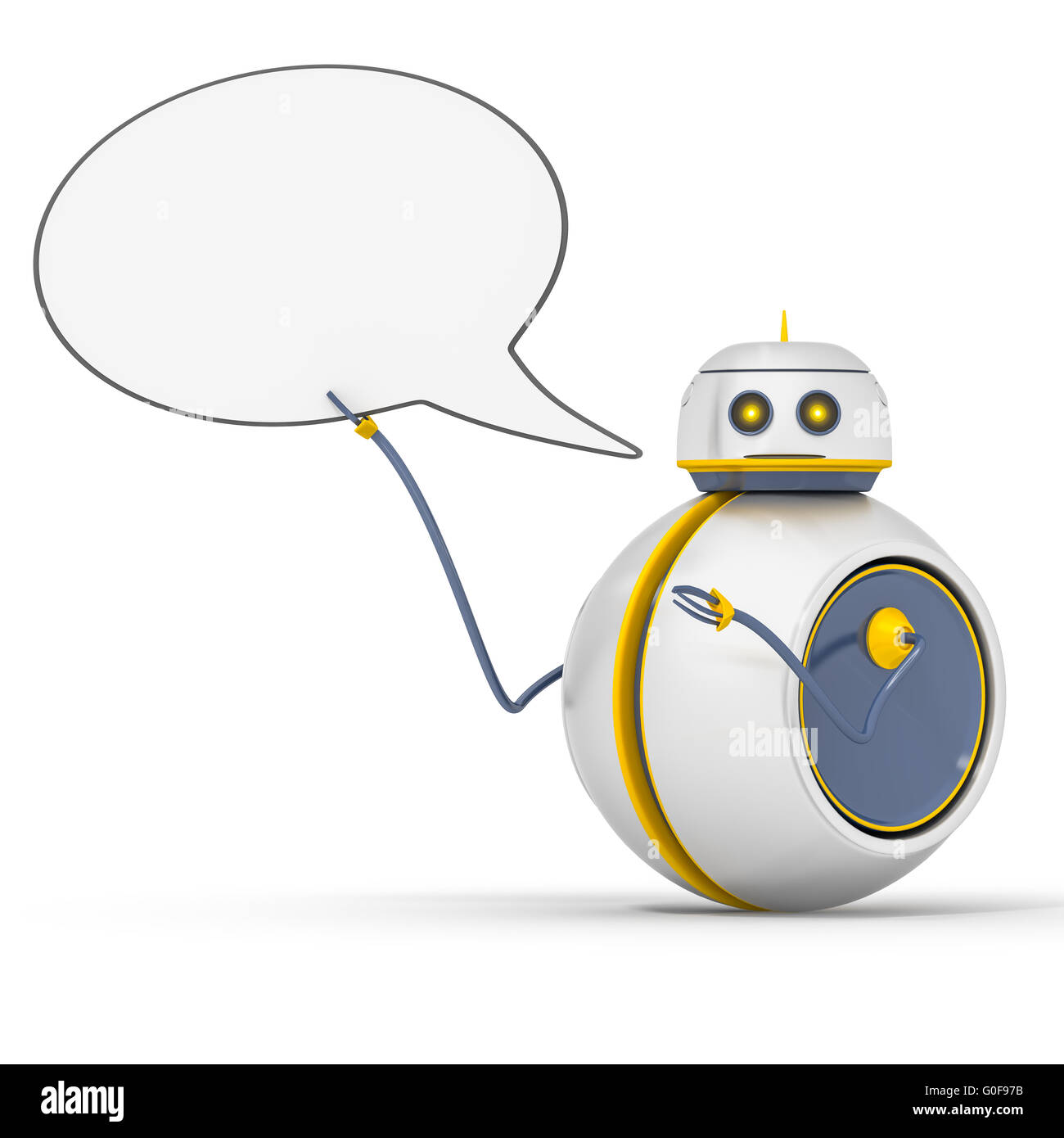 sweet little robot Stock Photo - Alamy