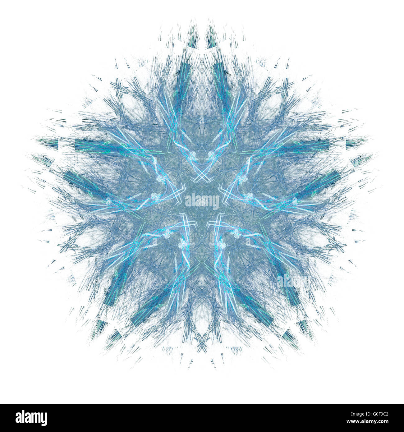 Ice fractals Cut Out Stock Images & Pictures - Alamy