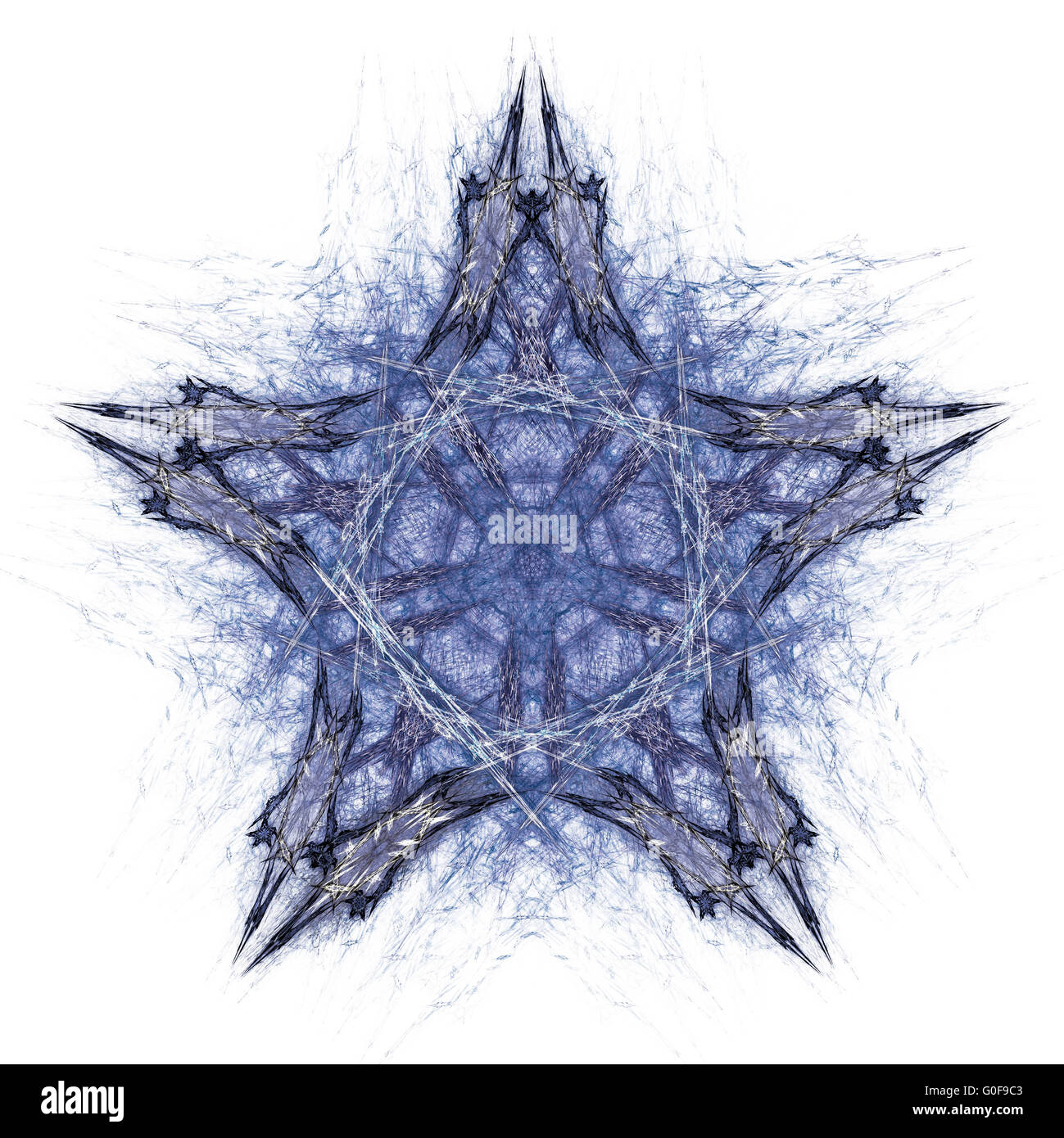 Ice fractals Cut Out Stock Images & Pictures - Alamy