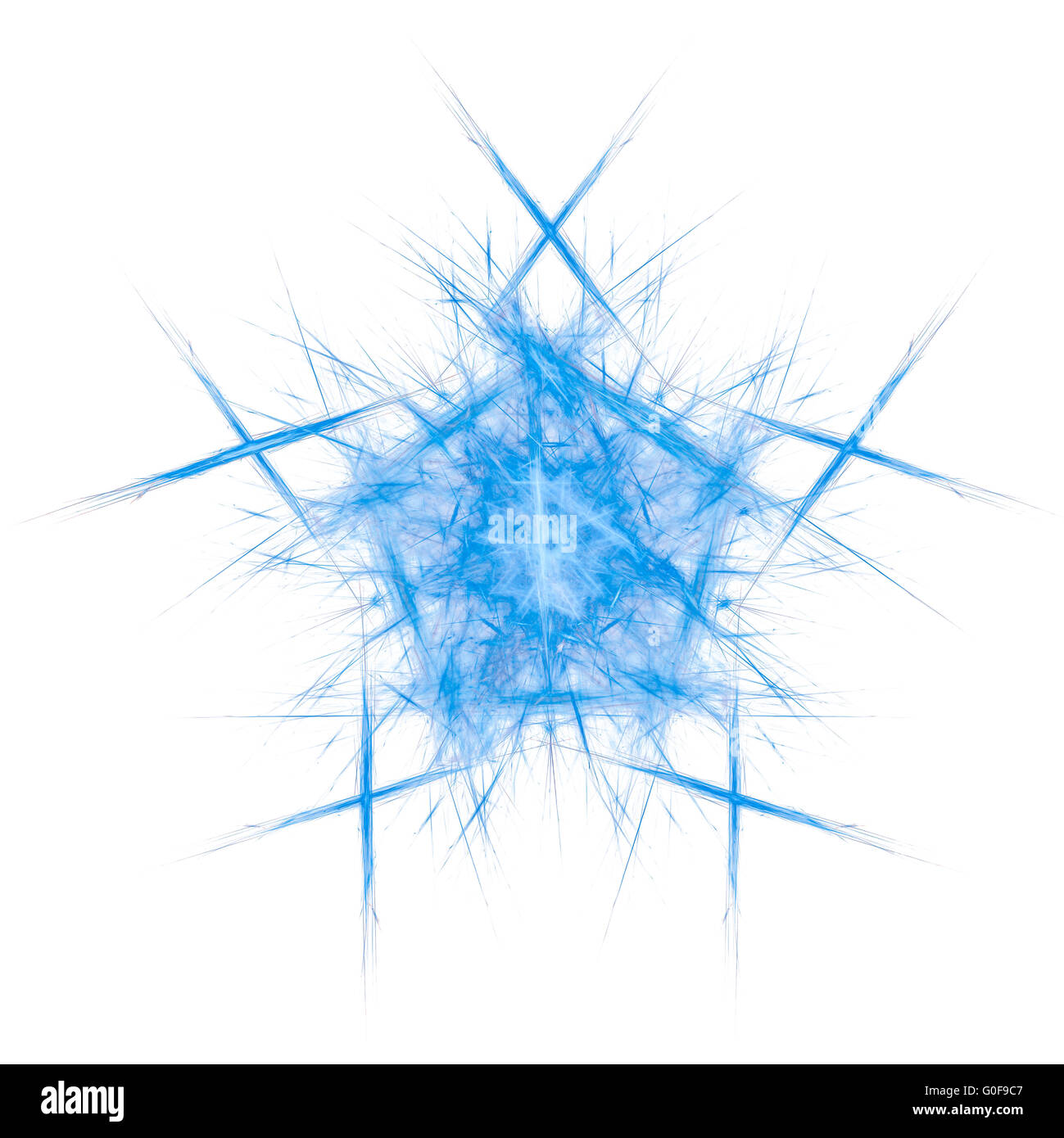 Snowflake wall art Cut Out Stock Images & Pictures - Alamy