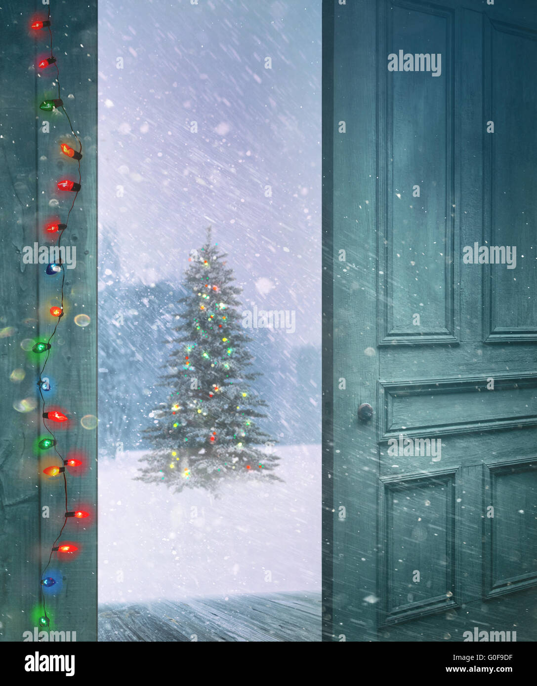 Snowy Door Stock Photos & Snowy Door Stock Images - Alamy