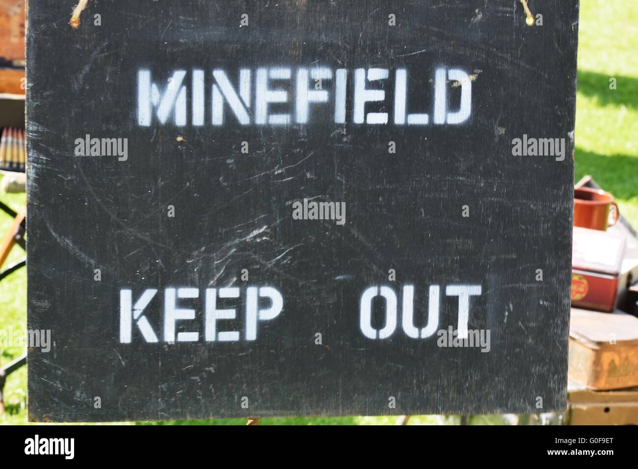 Landmine Sign Stock Photos & Landmine Sign Stock Images - Alamy