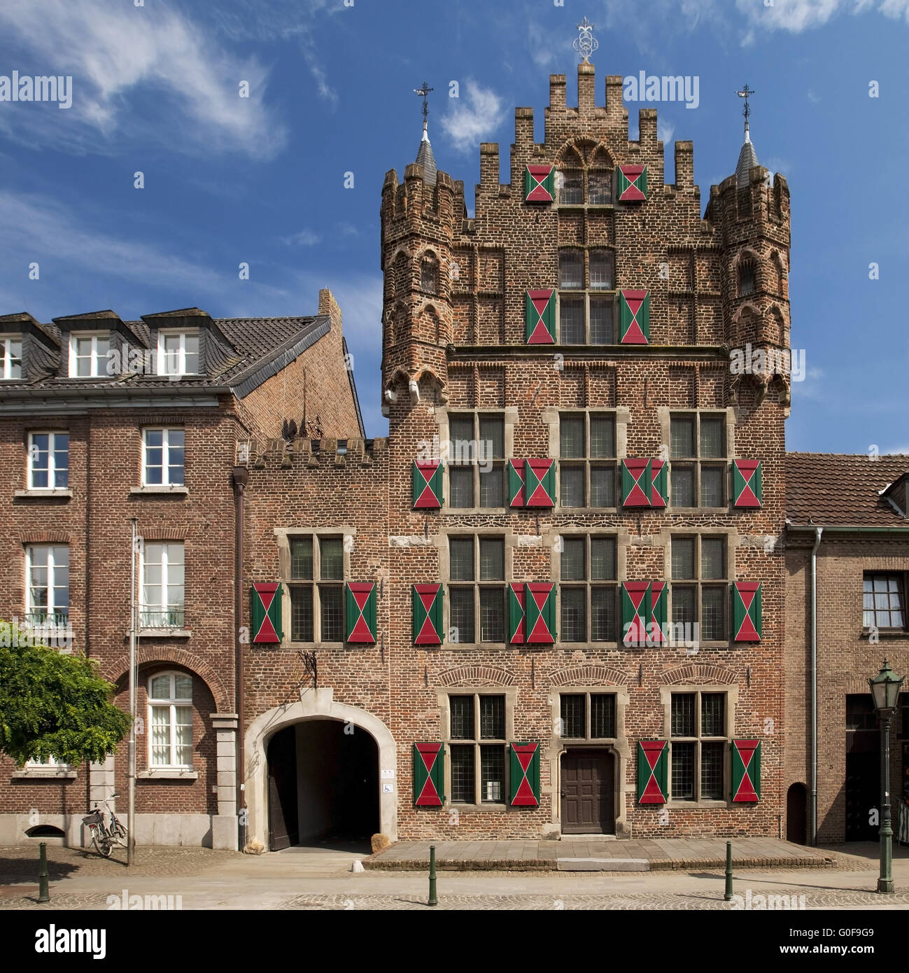 Historic houses in the old town of Goch, Germany Stock Photo - Alamy