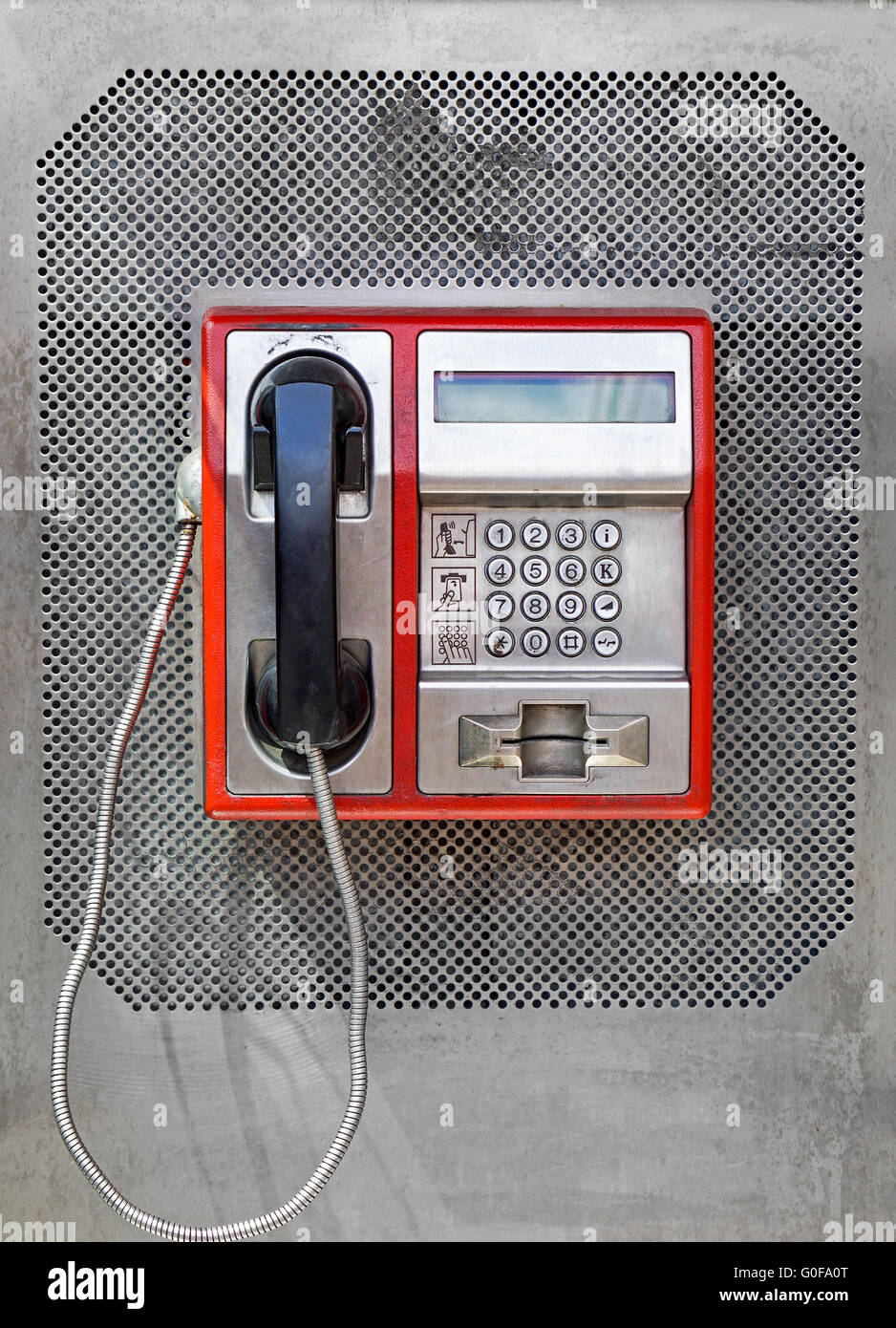 Payphone keypad hi-res stock photography and images - Alamy