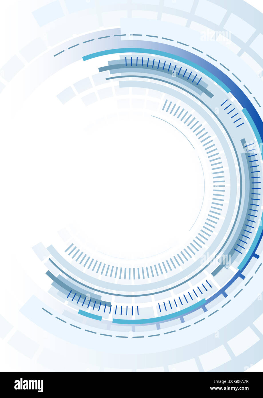 Technology Circles Background Stock Photo - Alamy