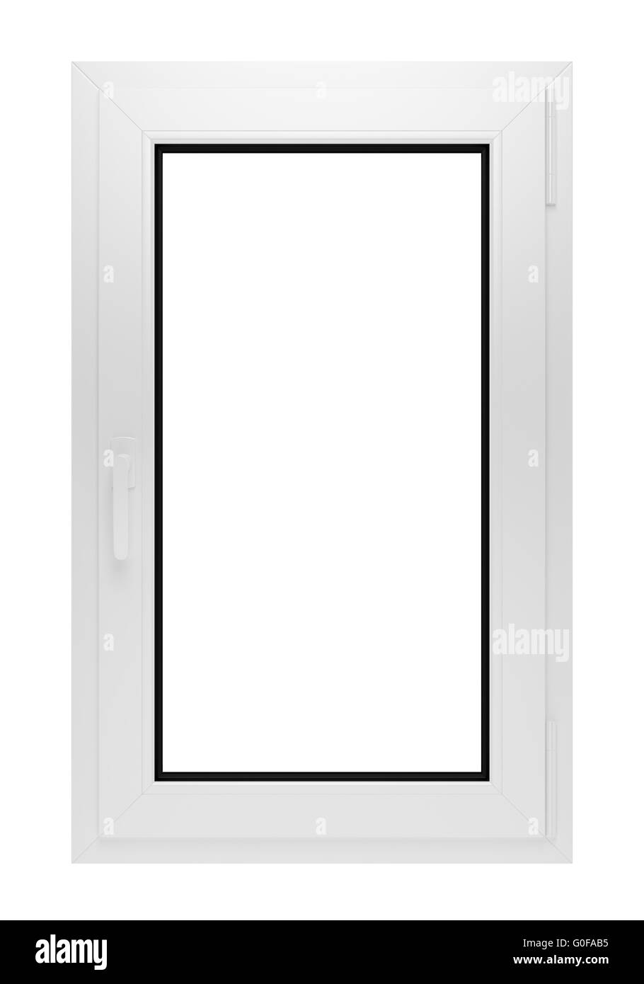window isolated on white background Stock Photo - Alamy