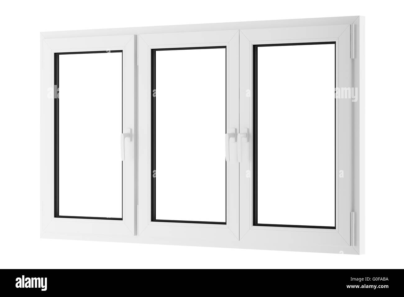 window isolated on white background Stock Photo - Alamy