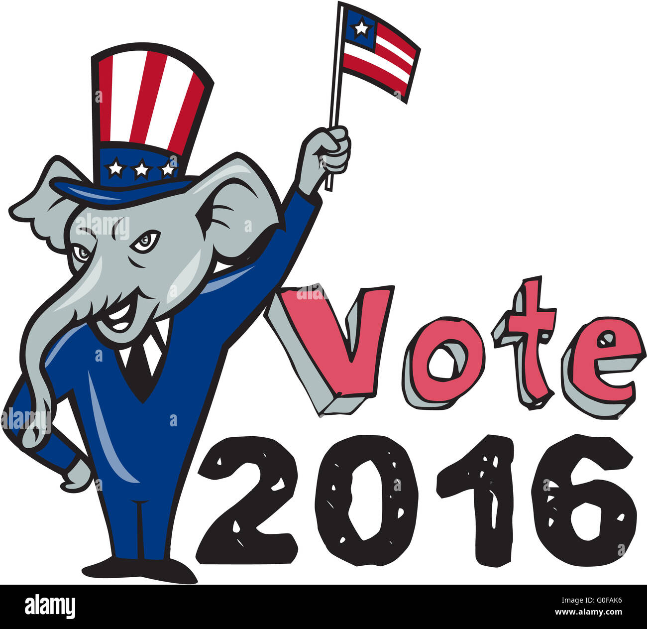American politics old elephant hi-res stock photography and images - Alamy