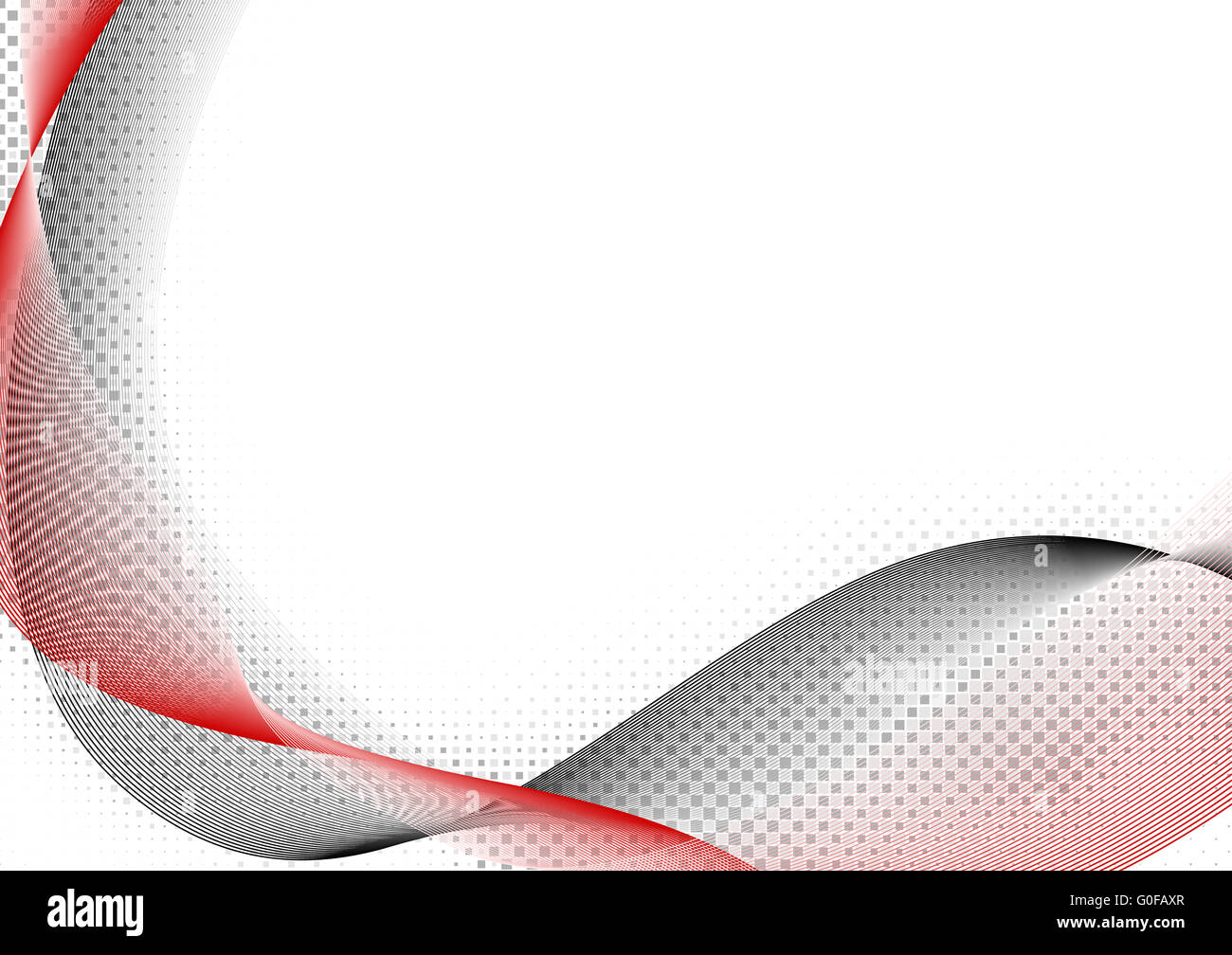 Red and Black Wave Stock Photo - Alamy