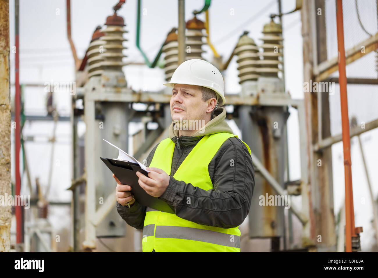 Electrical safety jacket hi-res stock photography and images - Alamy