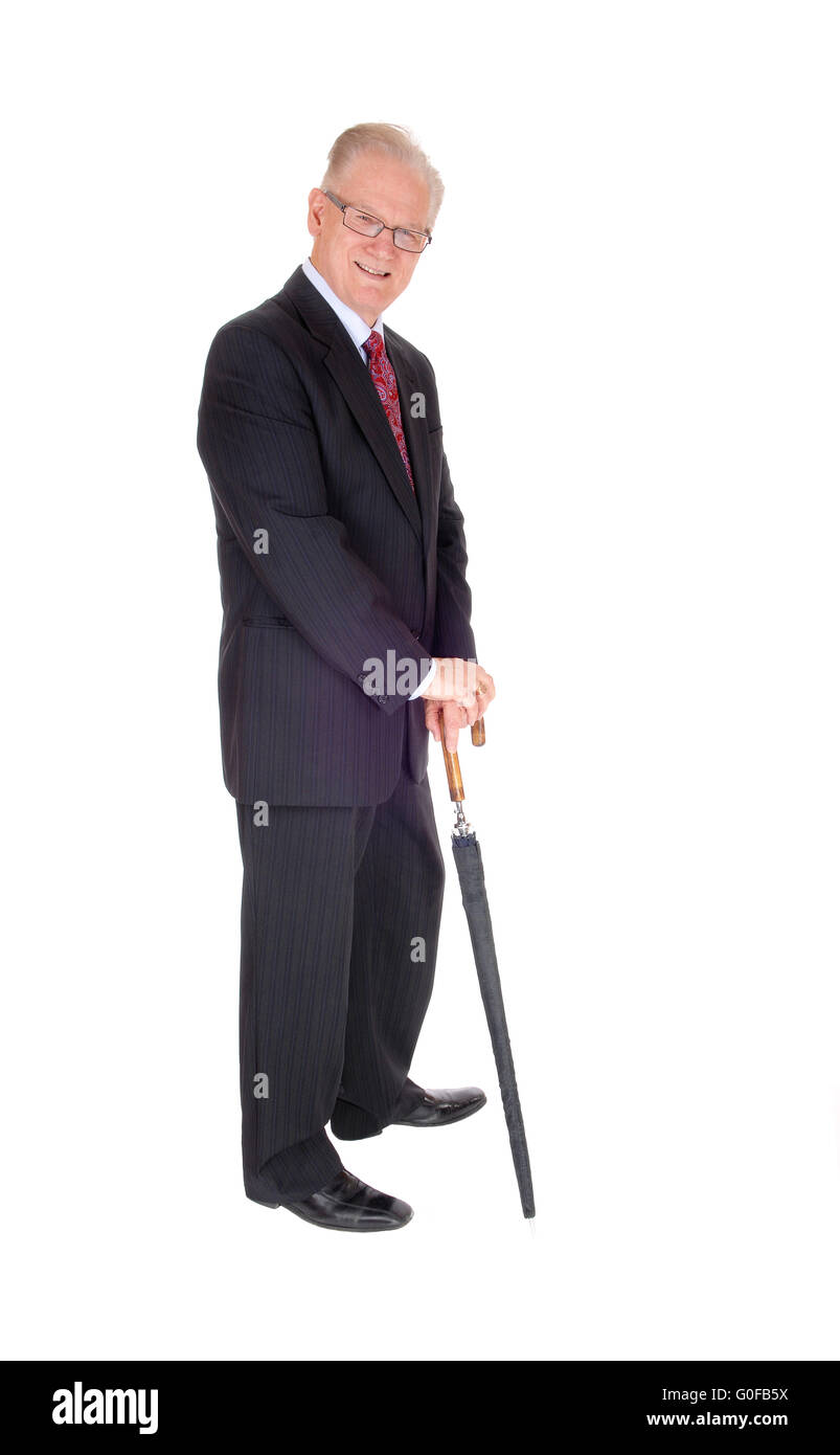 Elderly man dressed in suit hi-res stock photography and images - Alamy