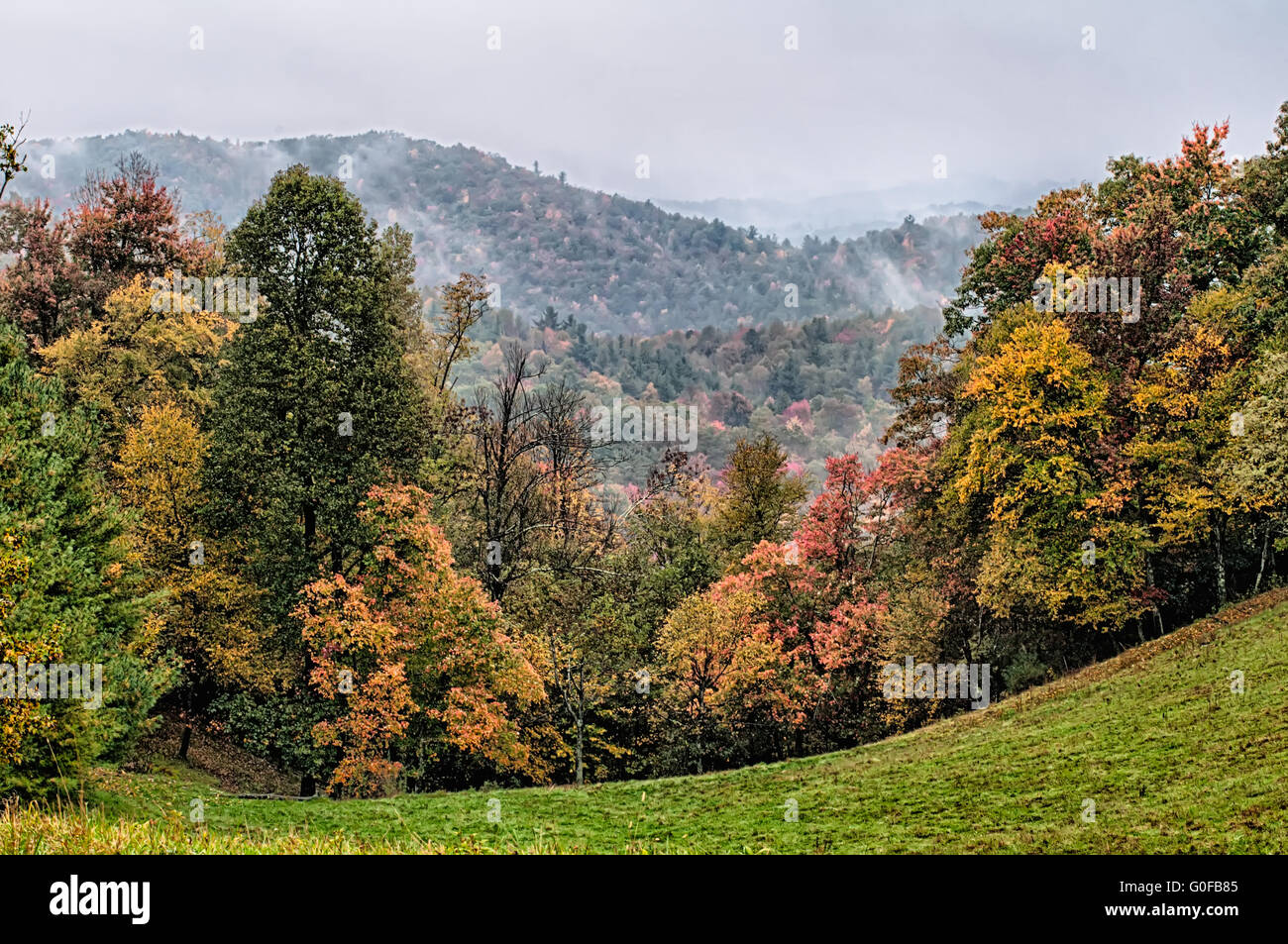 Visit The Blue Ridge Parkway High Resolution Stock Photography and ...