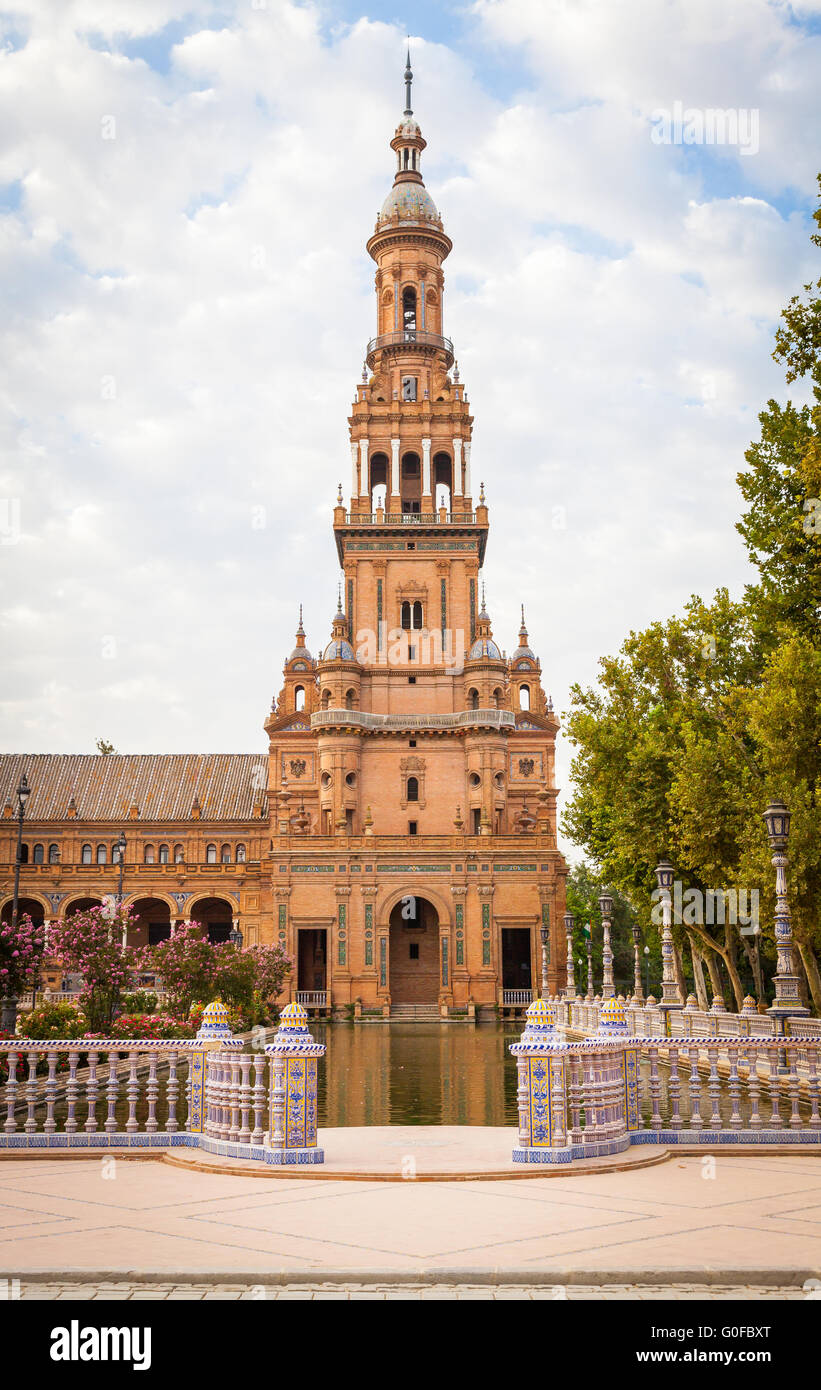 Seville Spain Square Stock Photo - Alamy
