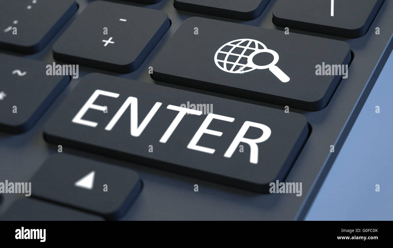 keyboard search sign Stock Photo - Alamy