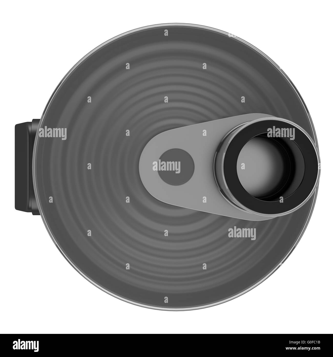 top view of electric salad maker isolated on white background Stock ...