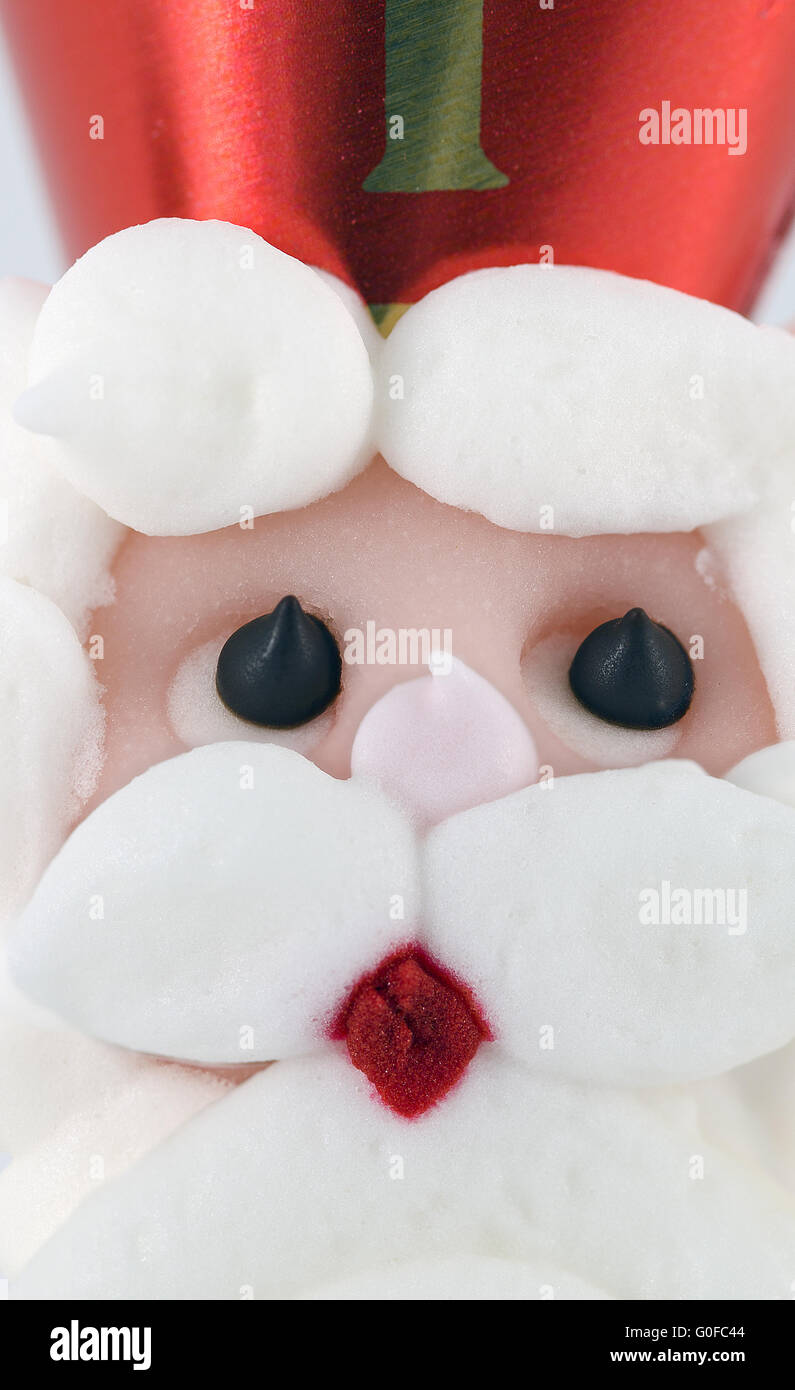 Face made santa claus hi-res stock photography and images - Alamy