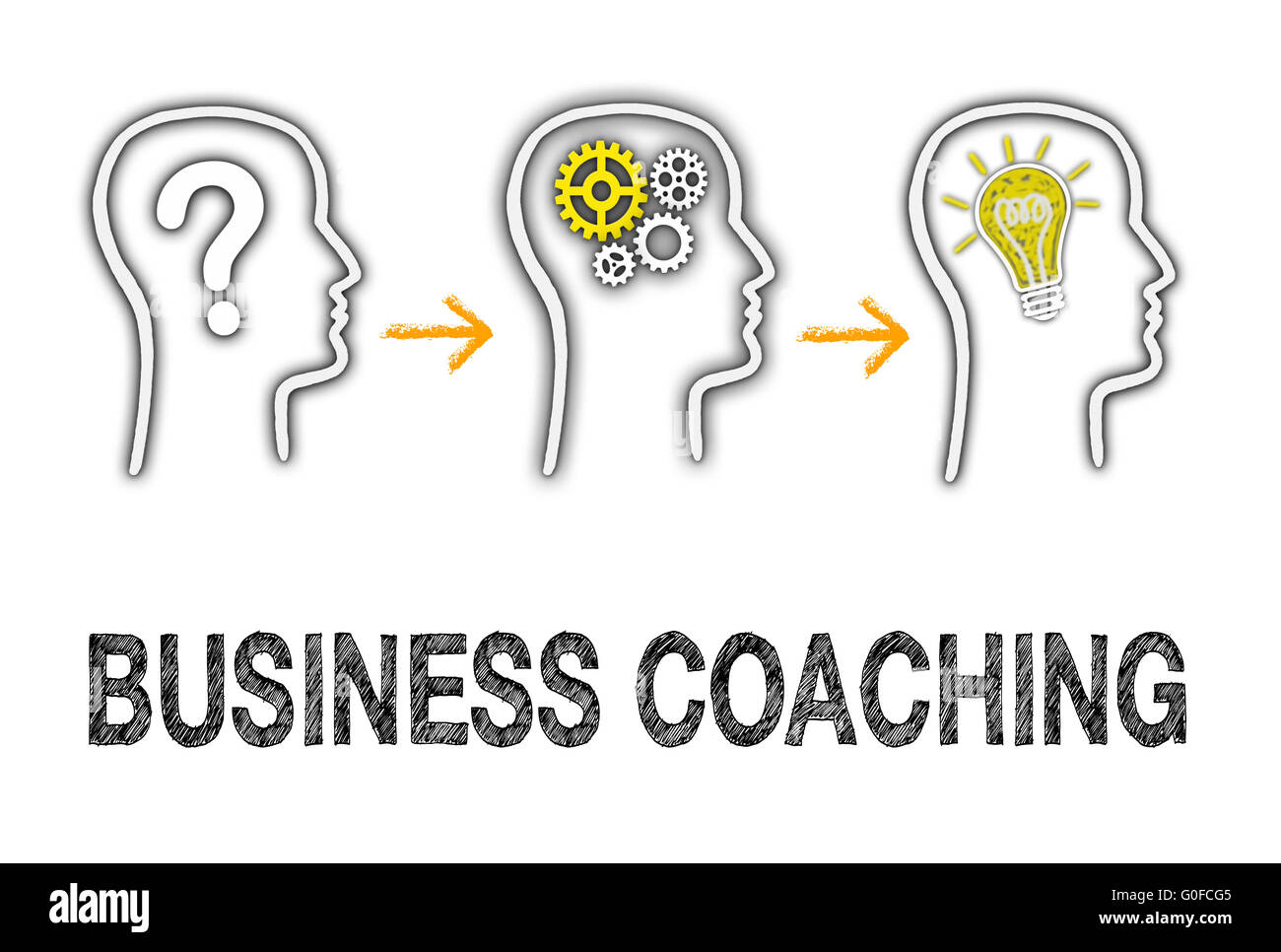 Employee leadership coaching Cut Out Stock Images & Pictures - Alamy