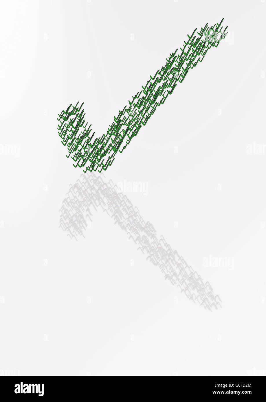 Check mark sign Stock Photo - Alamy