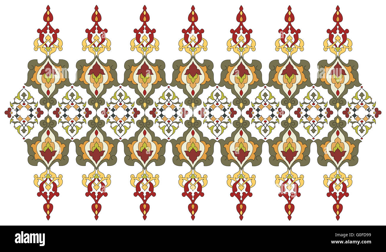 Antique Ottoman borders and frames series forty five Stock Photo - Alamy