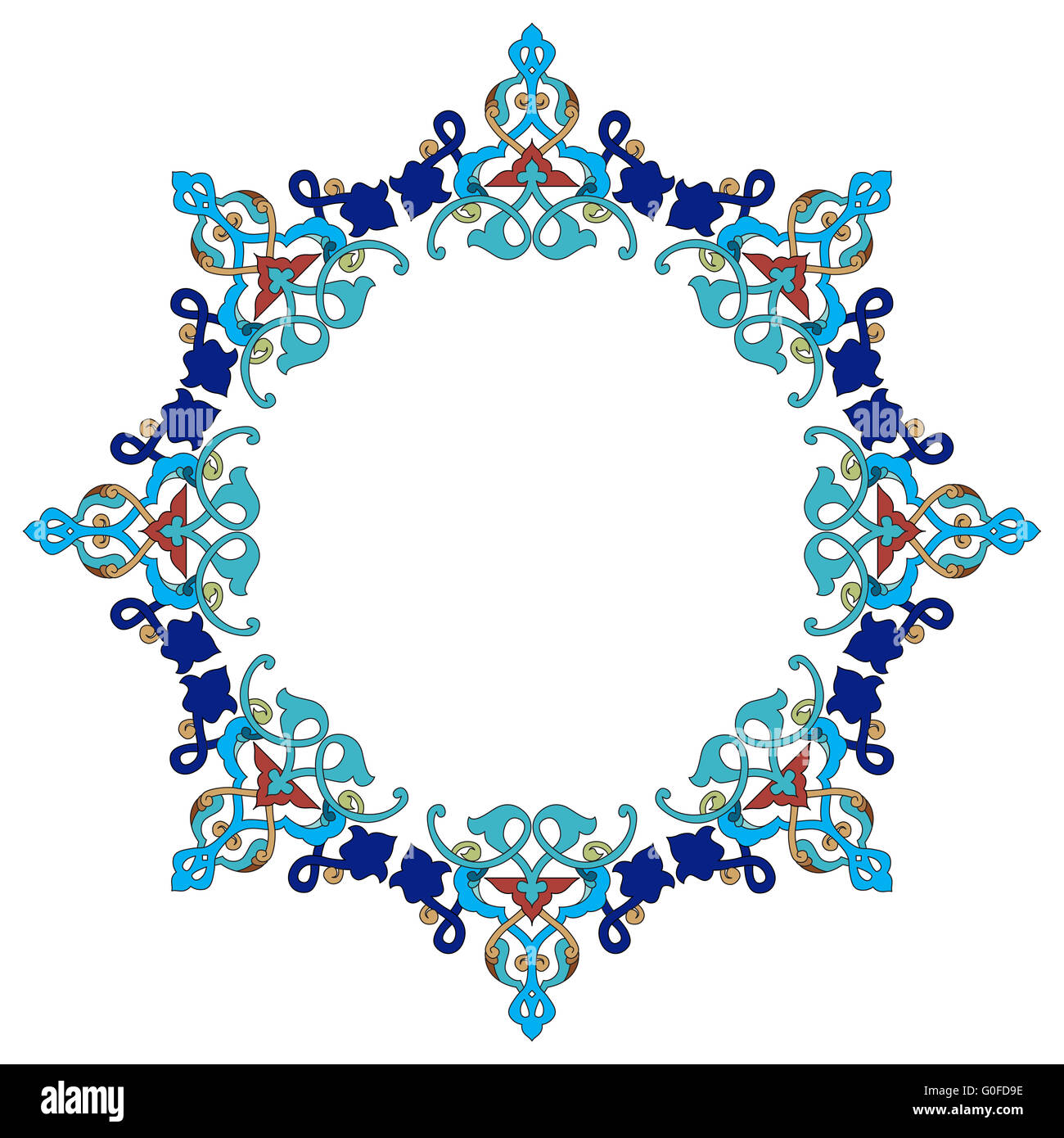 Antique Ottoman borders and frames series forty four Stock Photo - Alamy