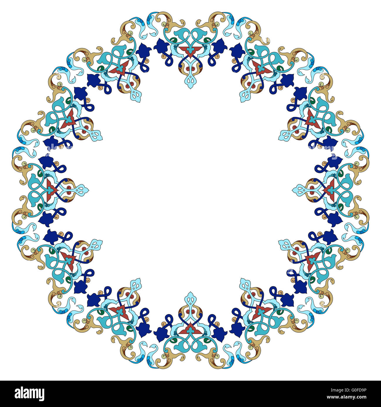 Antique Ottoman borders and frames series forty three Stock Photo - Alamy