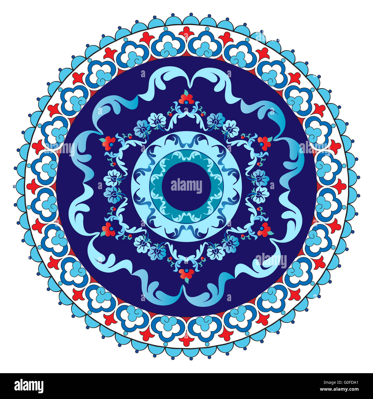 Antique Ottoman borders and frames series nine Stock Photo - Alamy