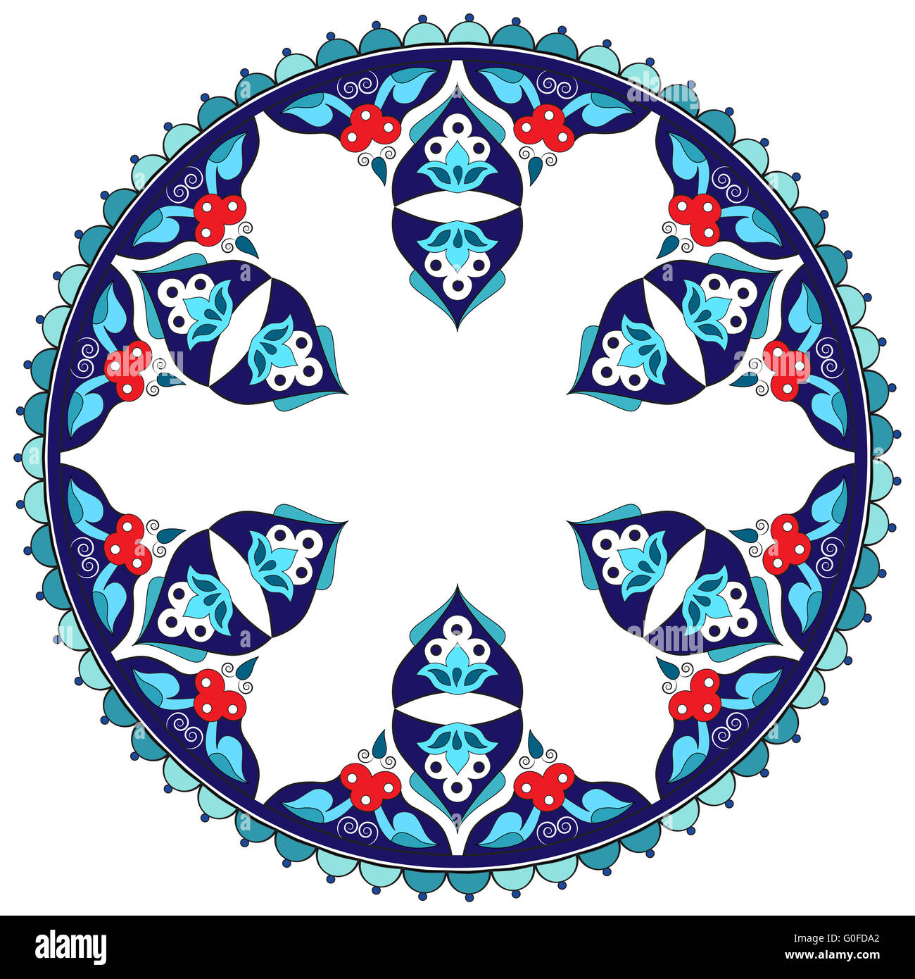 Antique Ottoman borders and frames series nineteen Stock Photo - Alamy