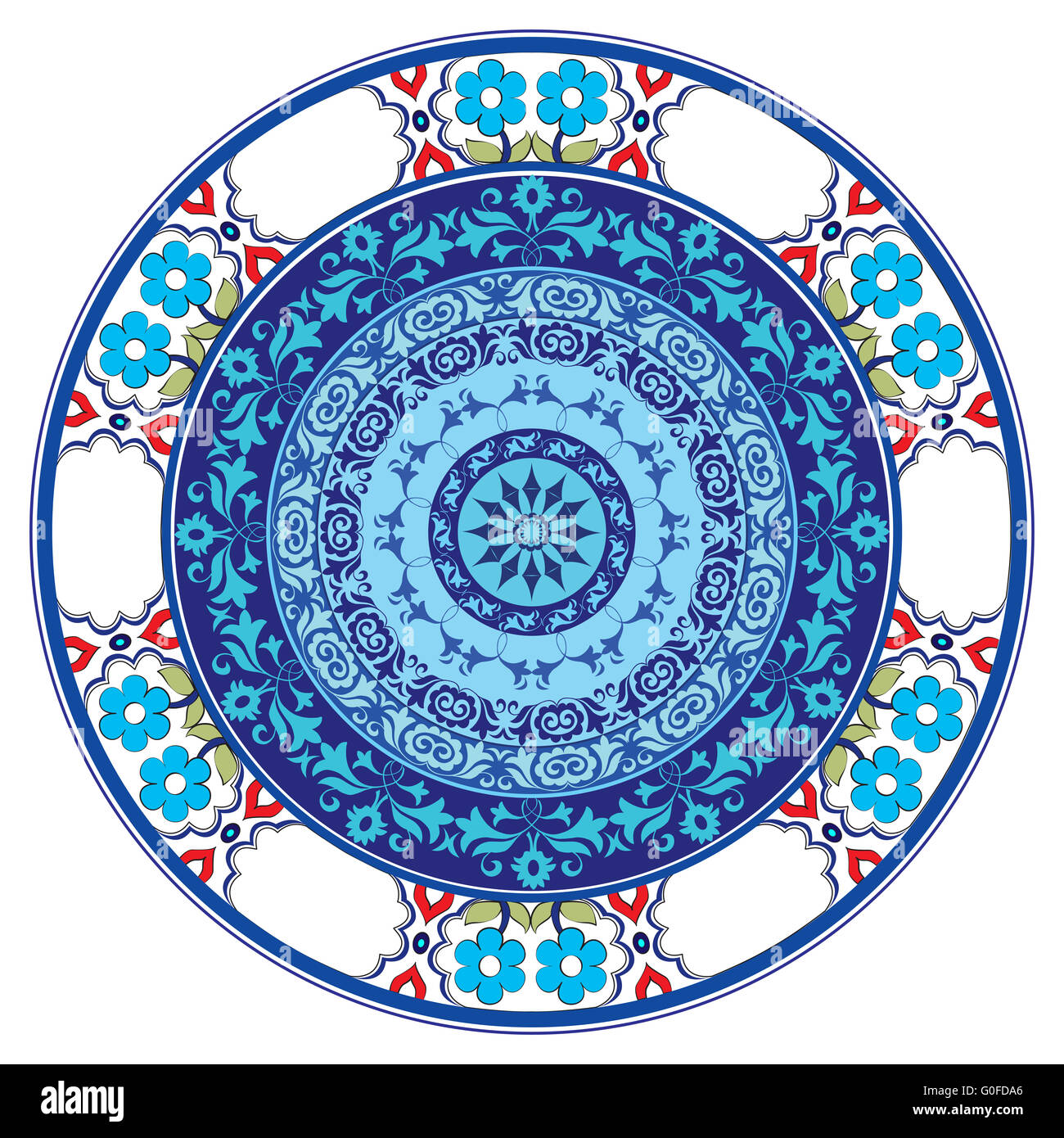 Antique Ottoman borders and frames series fourteen Stock Photo - Alamy