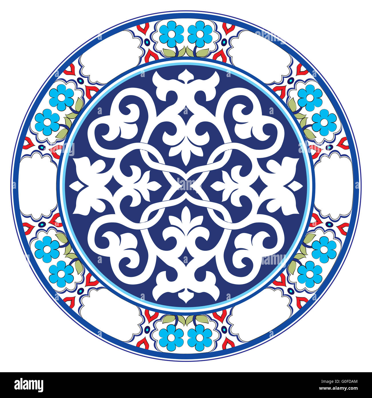 Antique Ottoman borders and frames series twelve Stock Photo - Alamy