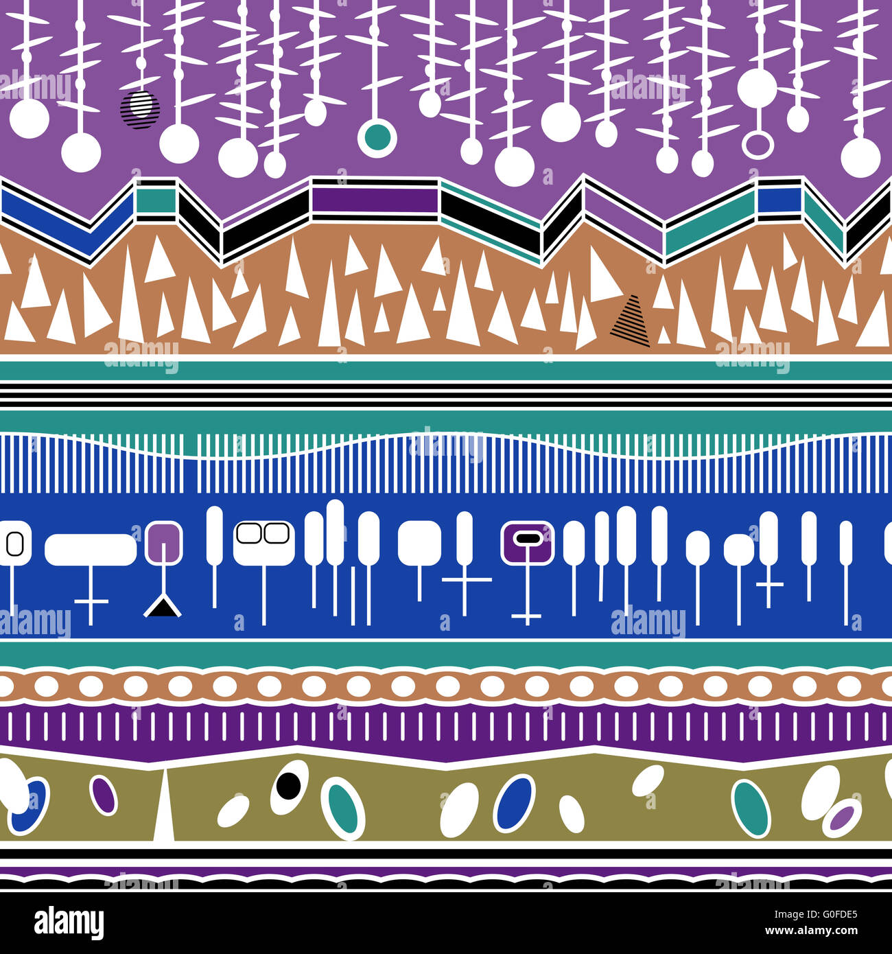 colorful designed stripes Stock Photo - Alamy