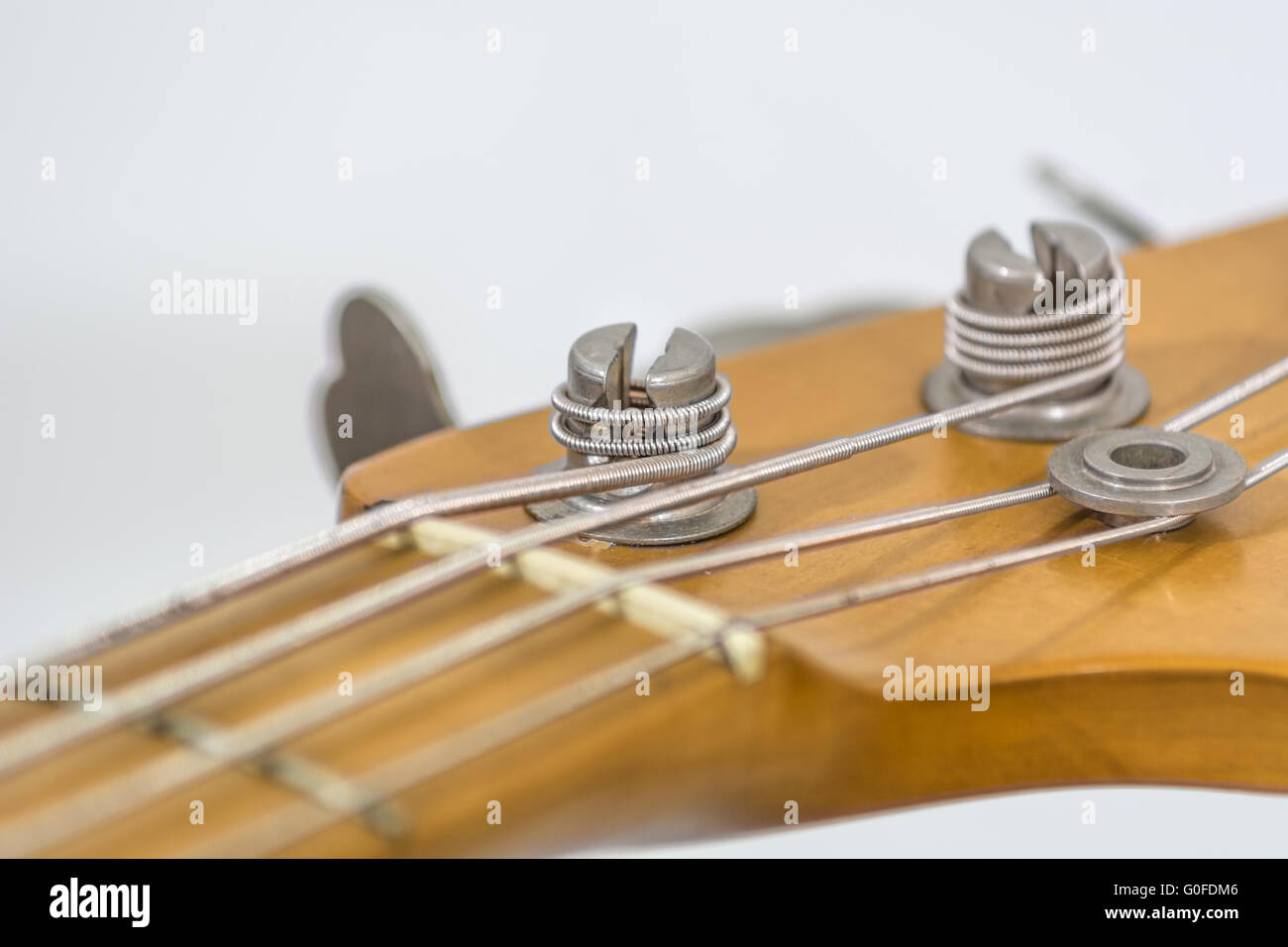 Electric bass head Stock Photo - Alamy